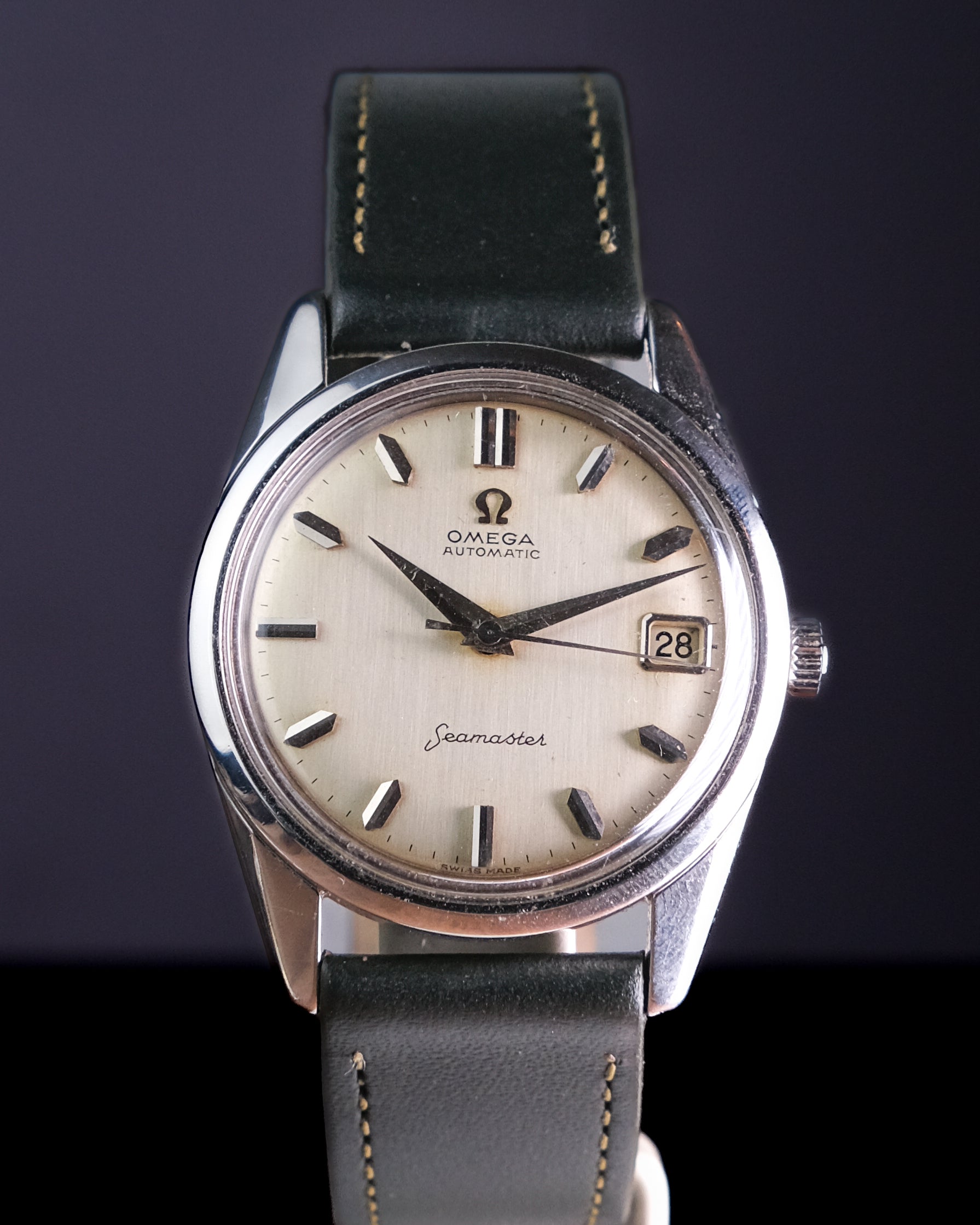 Omega seamaster 14764 From 1961 Vertical brush – Perpetual Watch Lover ...