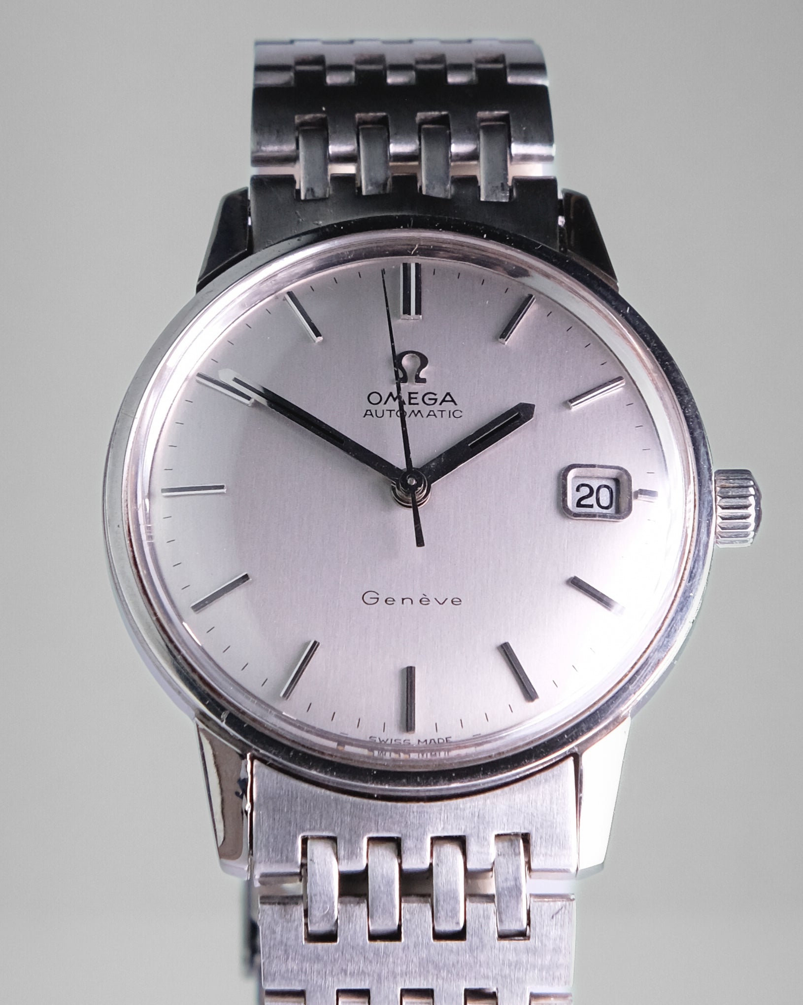 Omega Geneve Vertical Brush Automatic from 1970 166.037 – Perpetual ...