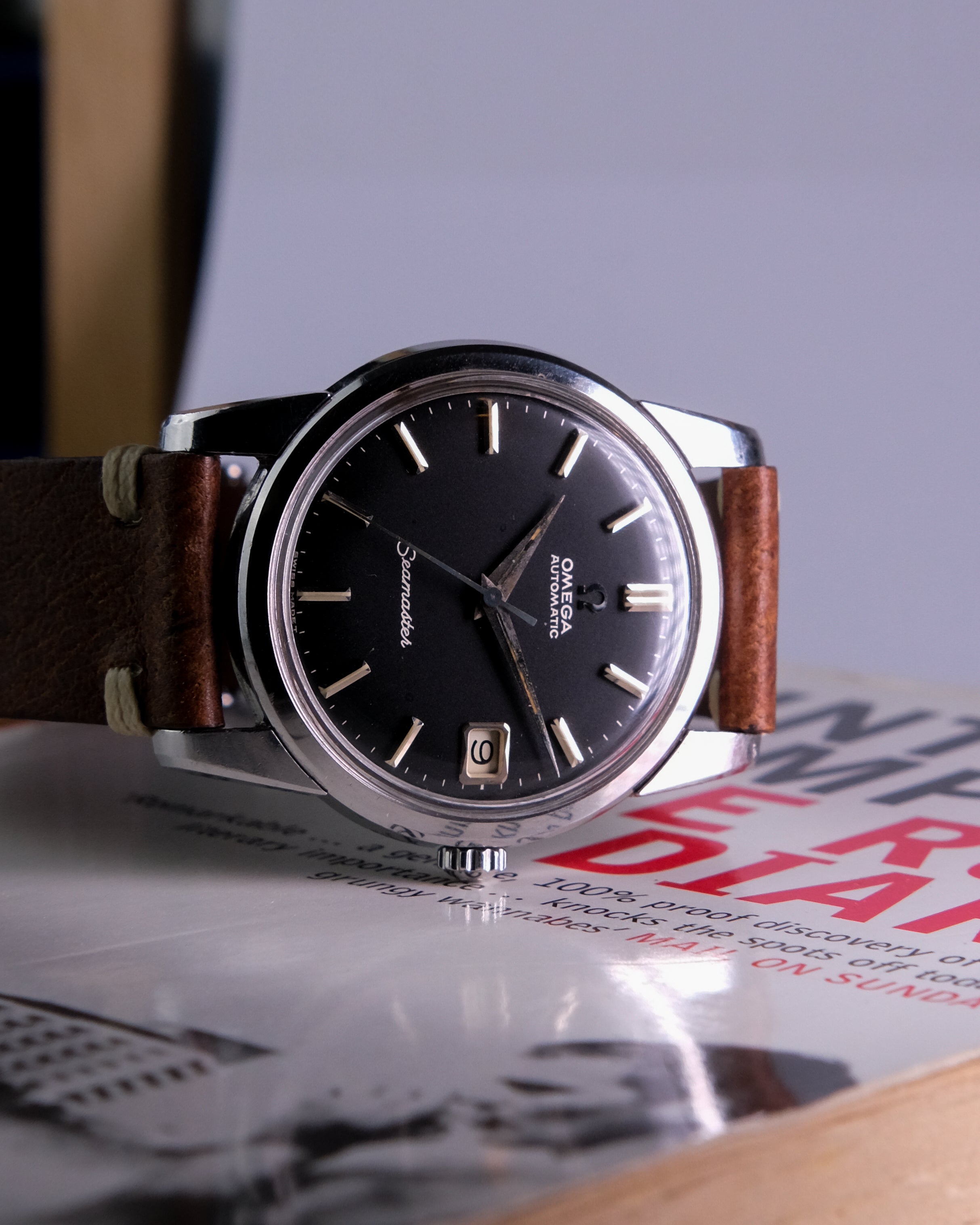 Omega Seamaster Black dial 166009 – Perpetual Watch Lover (PWL)