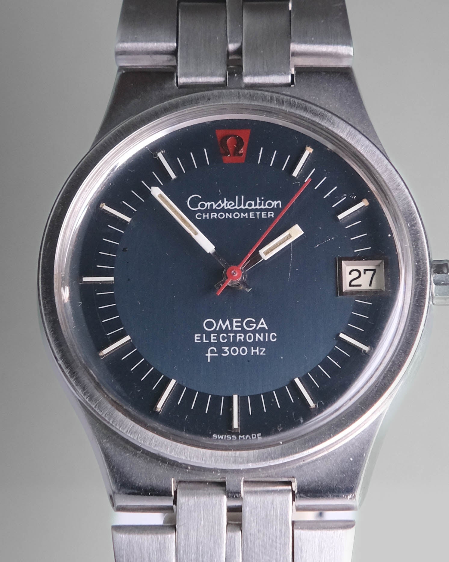 Omega Constellation Blue dial ELECTRONIC – Perpetual Watch Lover (PWL)